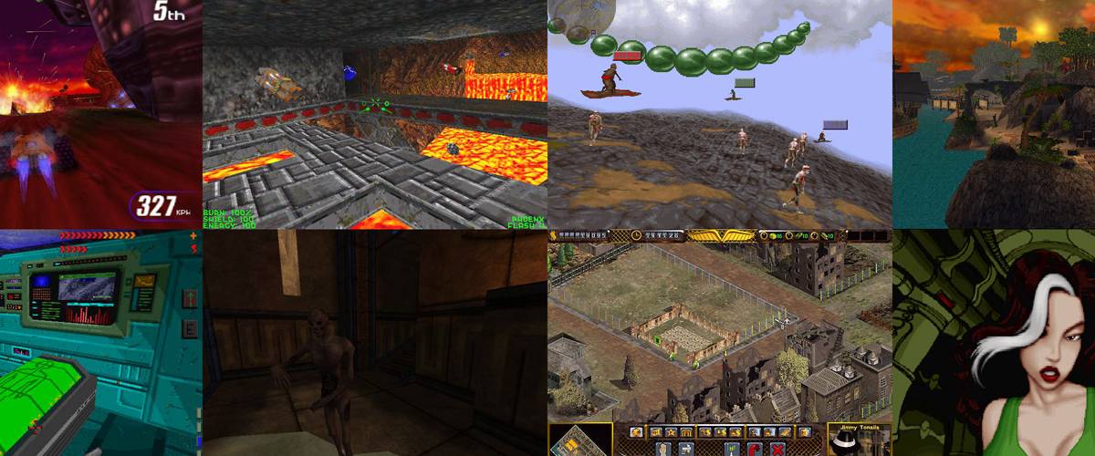 Found: One Giant Rack of Old PC Games