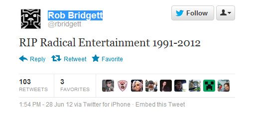 Activision Shuts Down Radical Entertainment