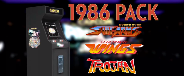Capcom Arcade Cabinet 1986 Gamepack Trailer Shows Off Tomorrow's Release