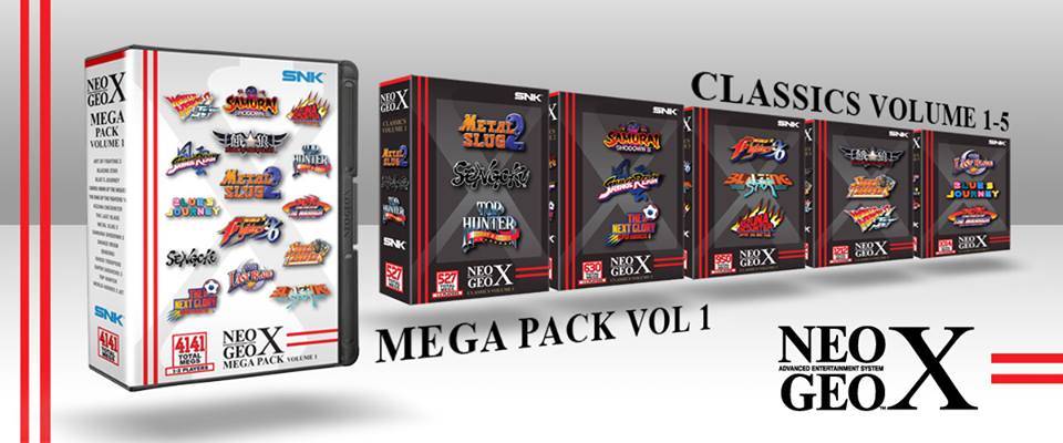 Neo Geo X Games Officially Set for June 25, Mega Pack Announced