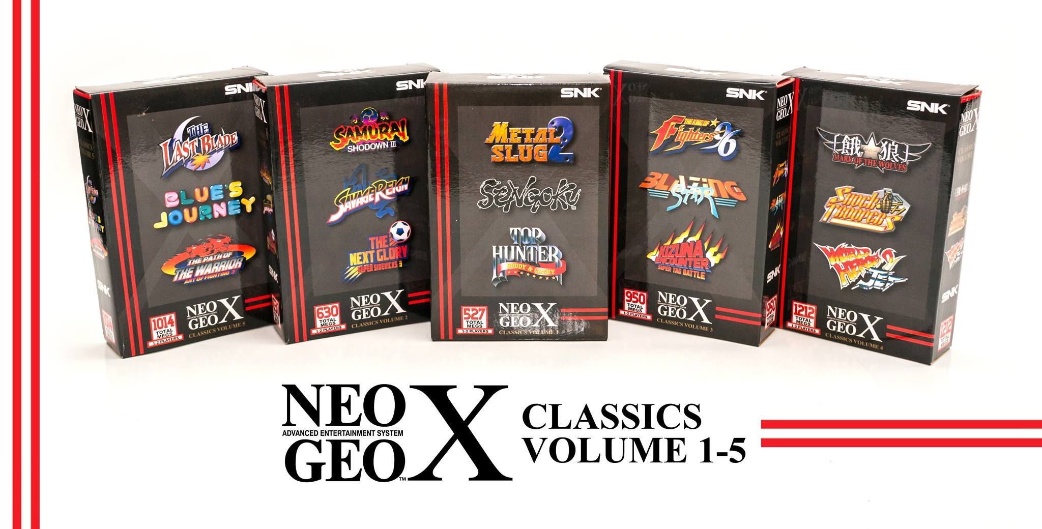 Neo Geo X Games Finally Released, First Packaging Shots