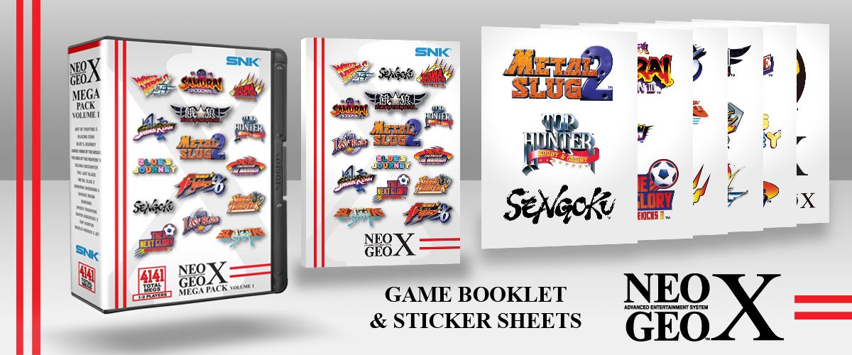 Neo Geo X Games Finally Released, First Packaging Shots