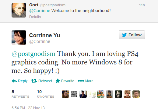 Corrinne Yu Leaves Microsoft For Naughty Dog
