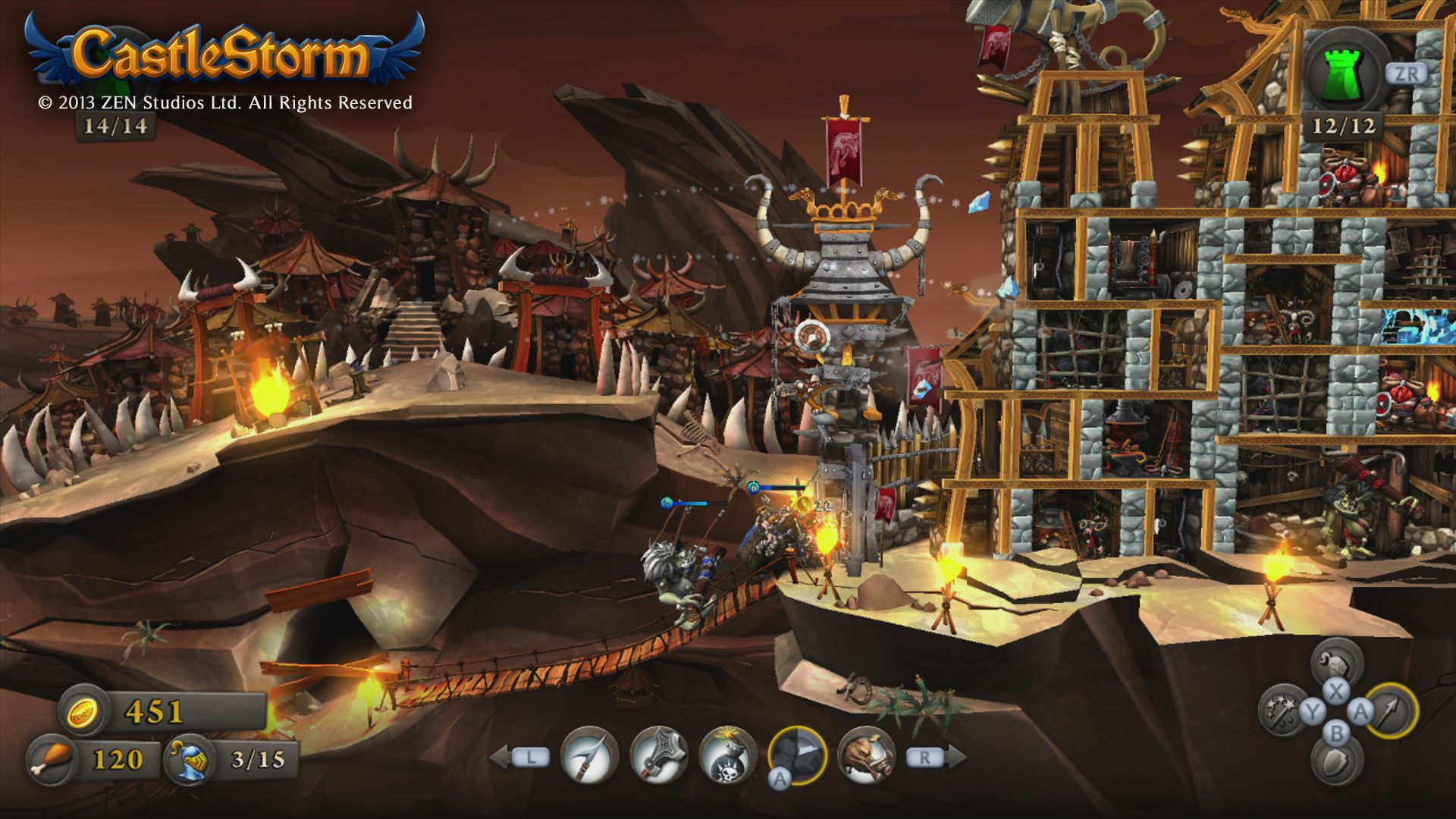 Review: CastleStorm (Wii U)
