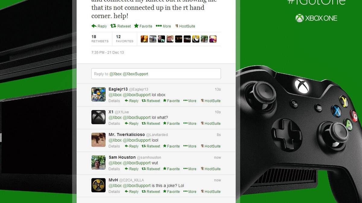 Xbox Support Twitter Account Receives A Tweet Asking For Help...From Xbox