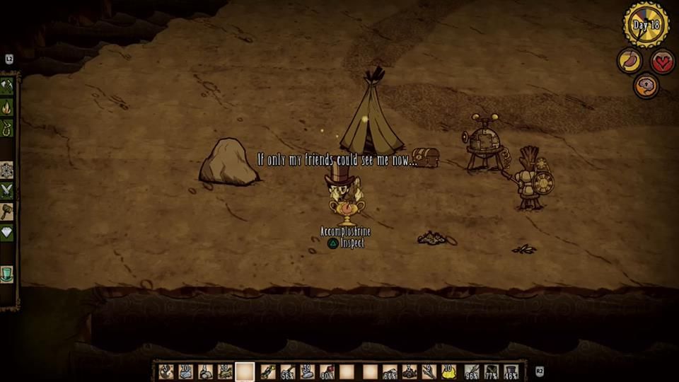 Klei Trolls Trophy/Achievement Hunters with Don't Starve's Accomploshrine