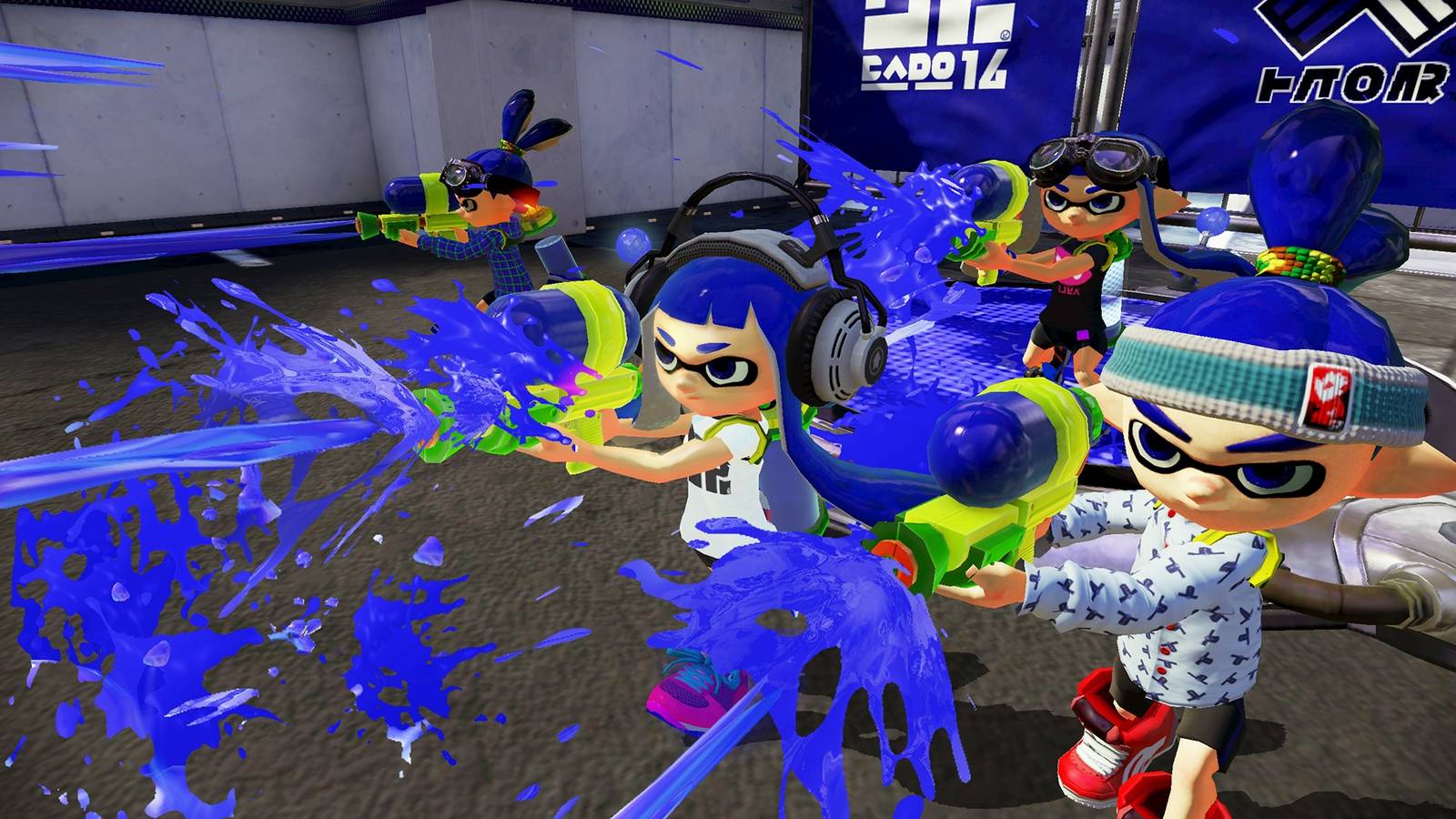 Splatoon Paints a Wacky Picture With Single-Player Trailer