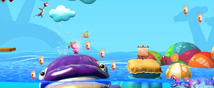 A Little of the Classic Side-Scrolling Run and Jump in JUJU