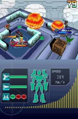 Pocket Power: Custom Robo Arena (DS)