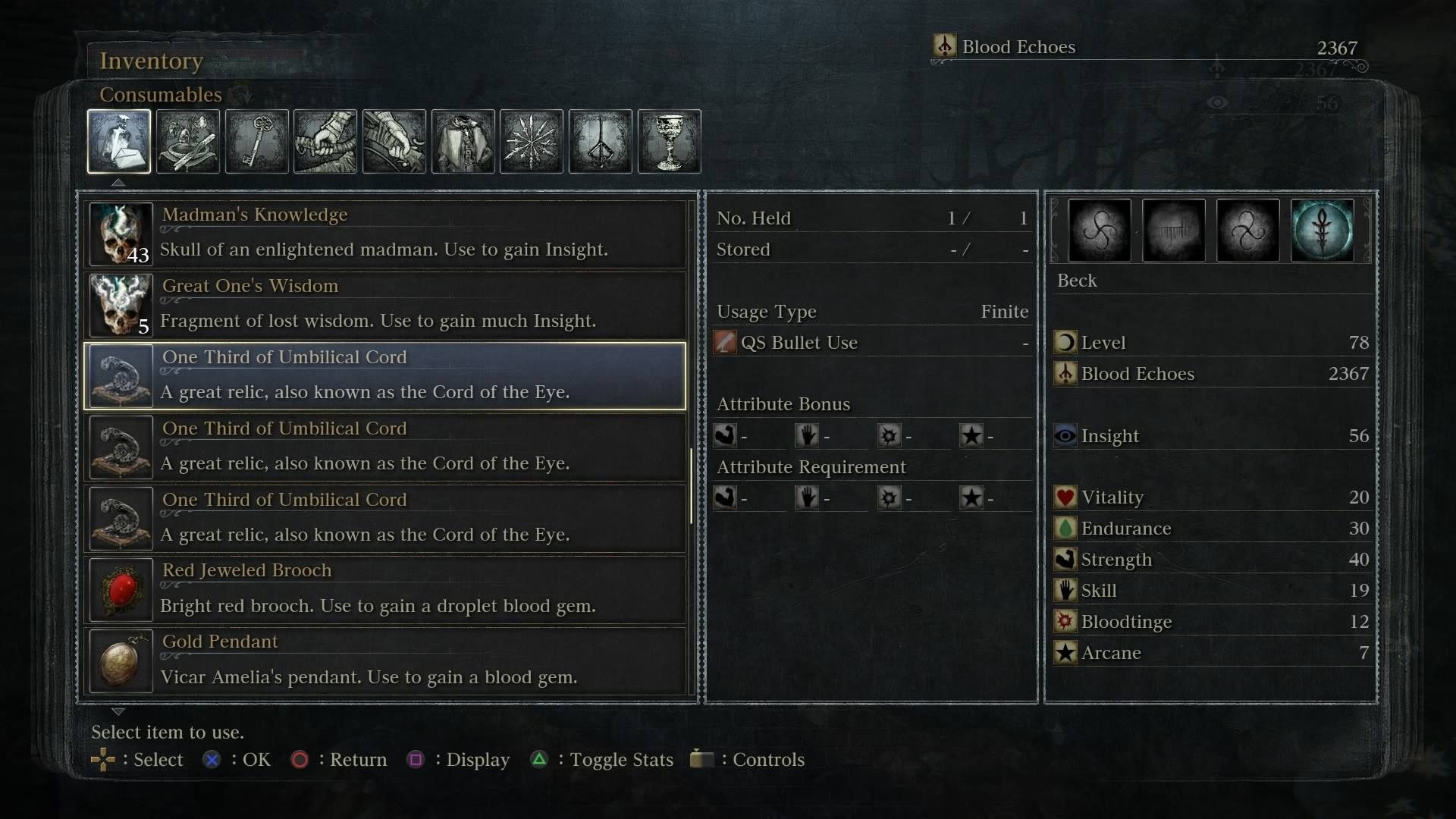 How to Get Bloodborne's True Ending