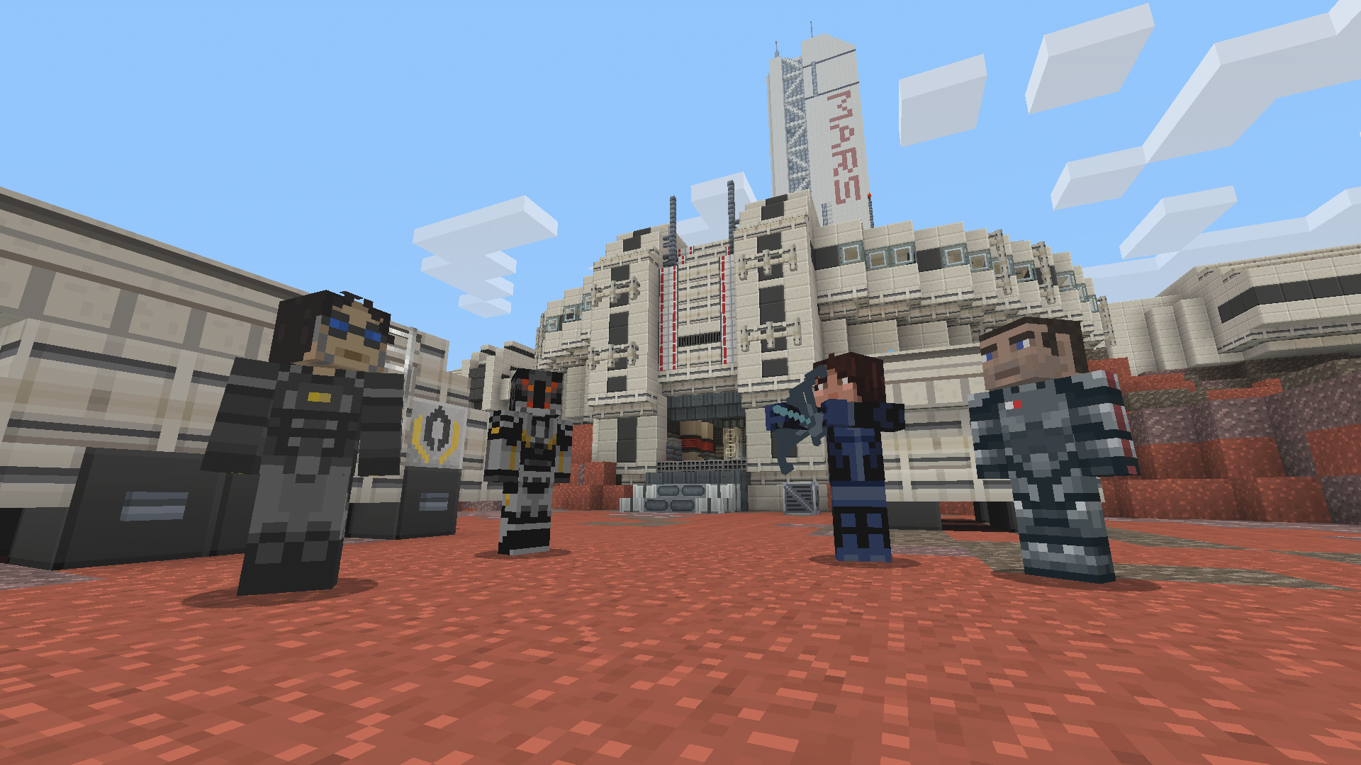 Mass Effect Arrives on PlayStation Versions of Minecraft