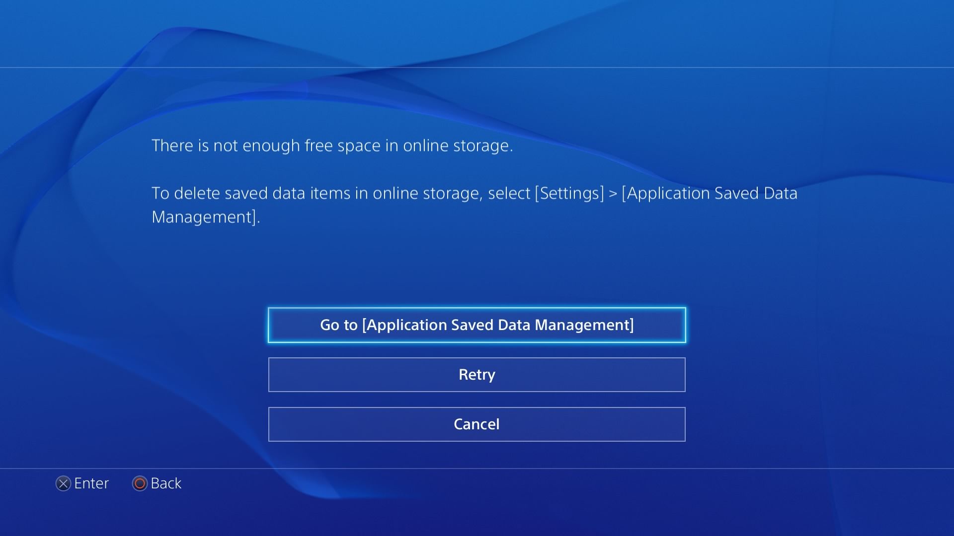 Managing Cloud Saves on PS4 is a Hassle