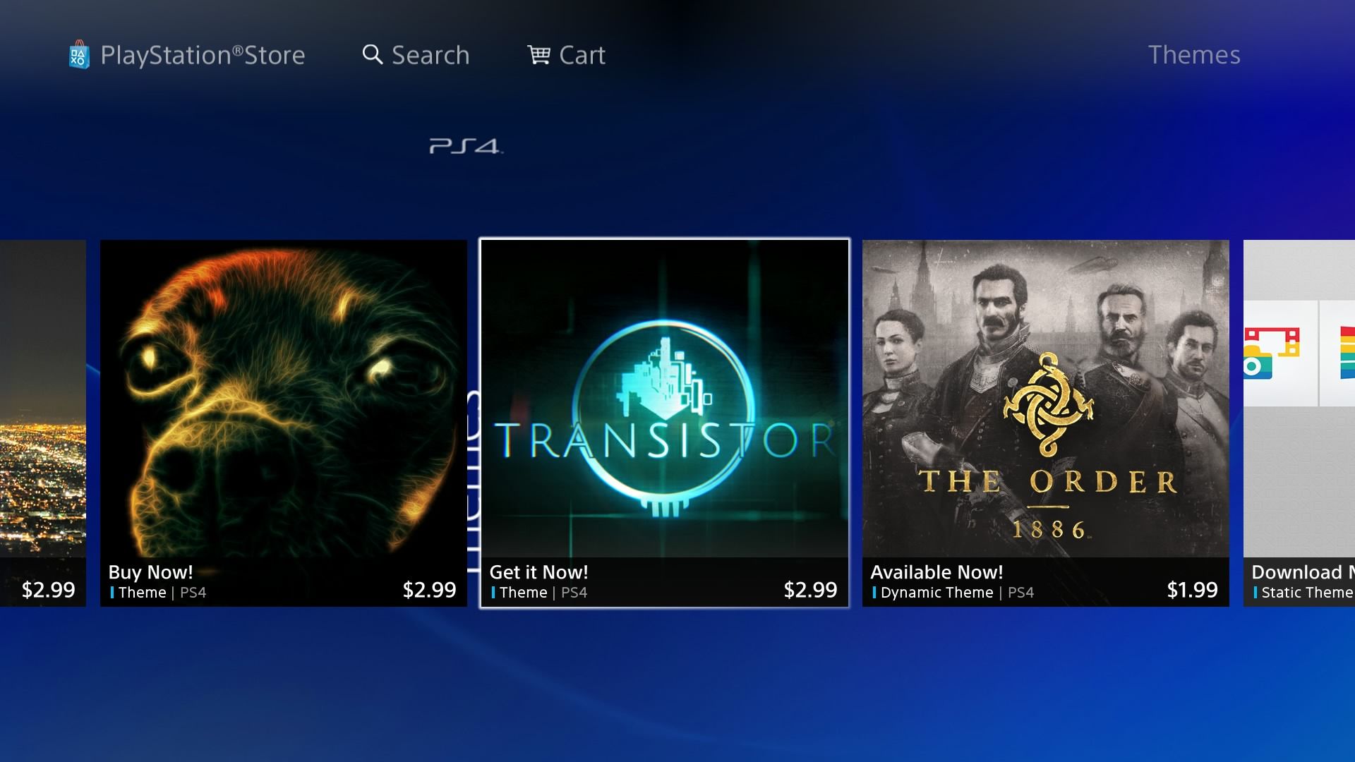 Buying Themes on PS4 is Terrible