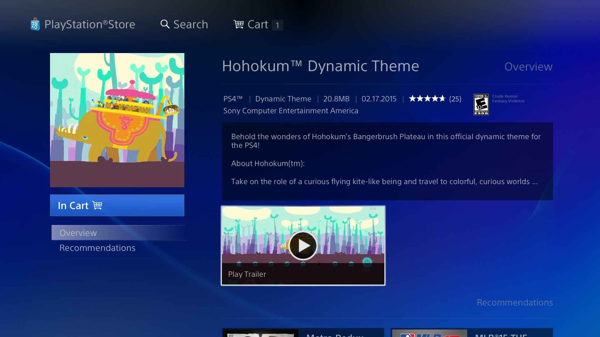 Buying Themes on PS4 is Terrible
