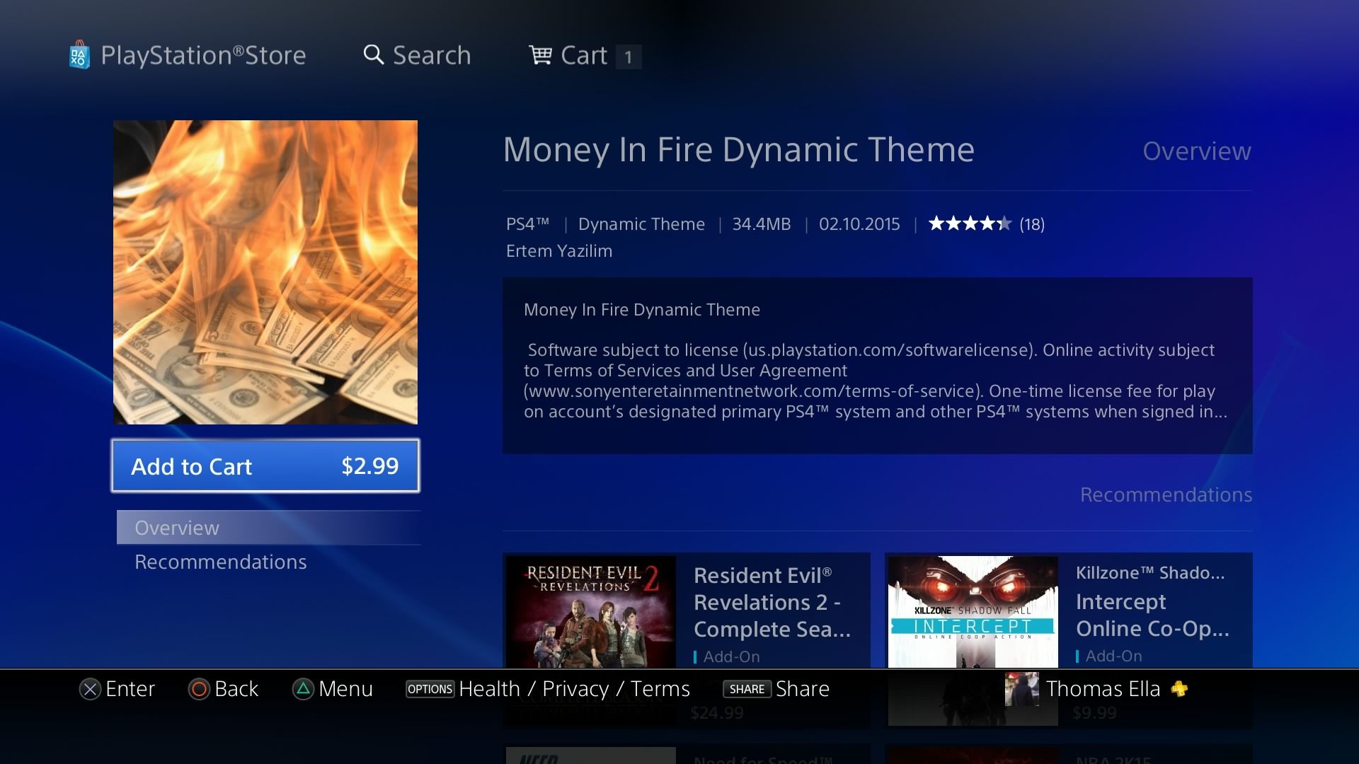 Buying Themes on PS4 is Terrible