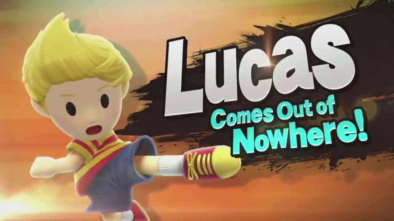 Lucas Announced for Super Smash Bros. on Wii U and 3DS