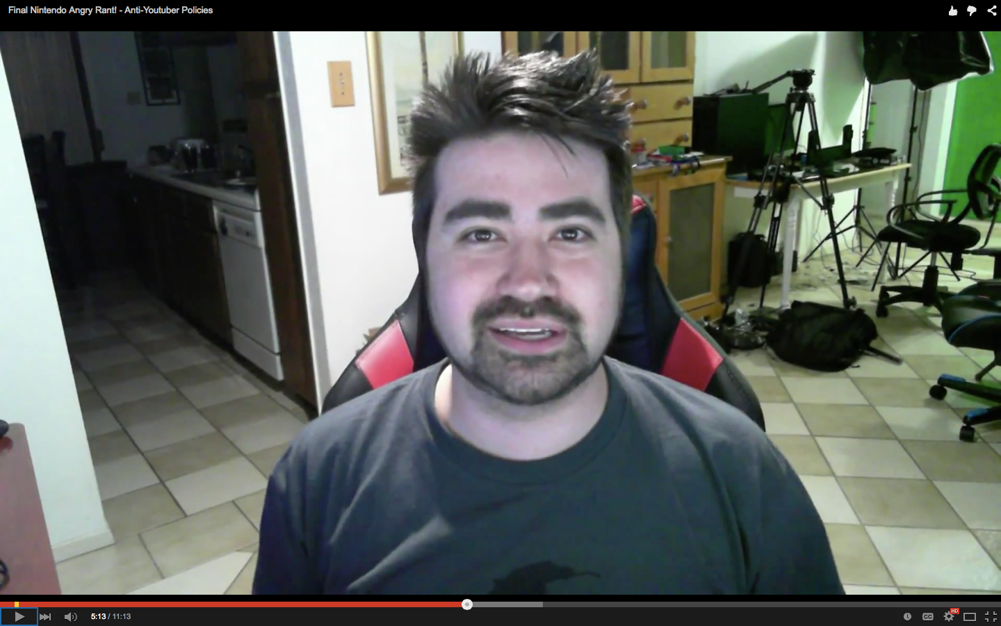 'Angry Joe' Refusing to Stream Nintendo Games Anymore