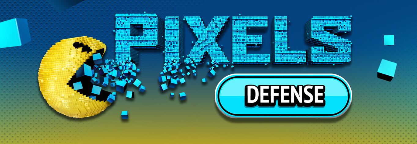 Bandai Namco Release Pixels Defense, Includes Pac-Man and Adam Sandler