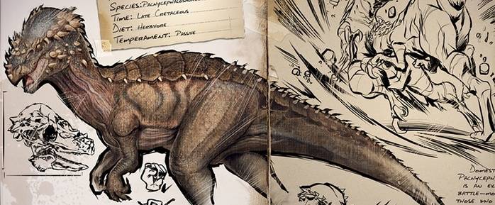 The Pachycephalosaurus Joins ARK: Survival Evolved