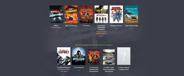 Humble Codemasters Bundle Now Available