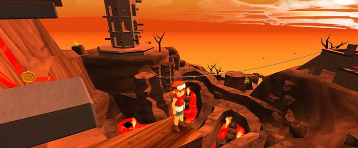 A World of Platforming Adventure Under Construction in Poi