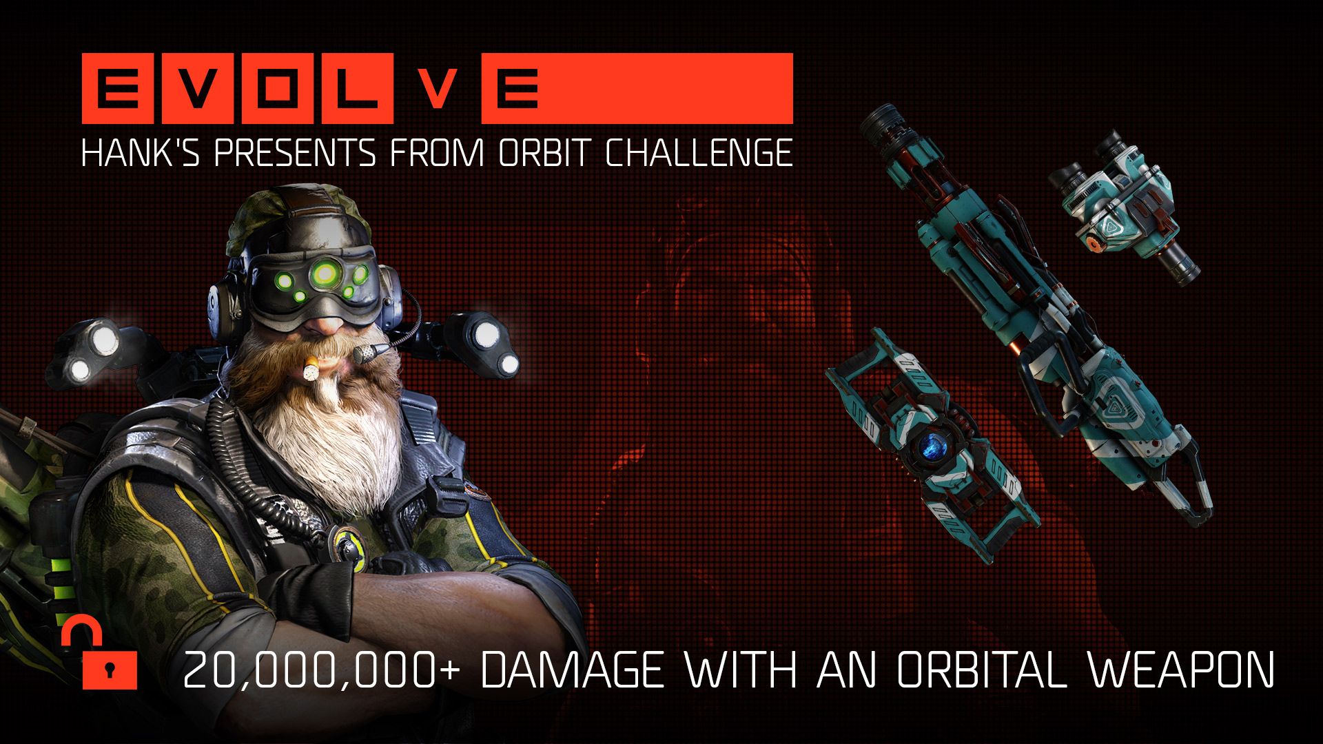 Tech Sergeant Hank Joins the Hunt in Evolve