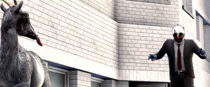 Payday 2 'Goat Simulator Heist' DLC Now Available