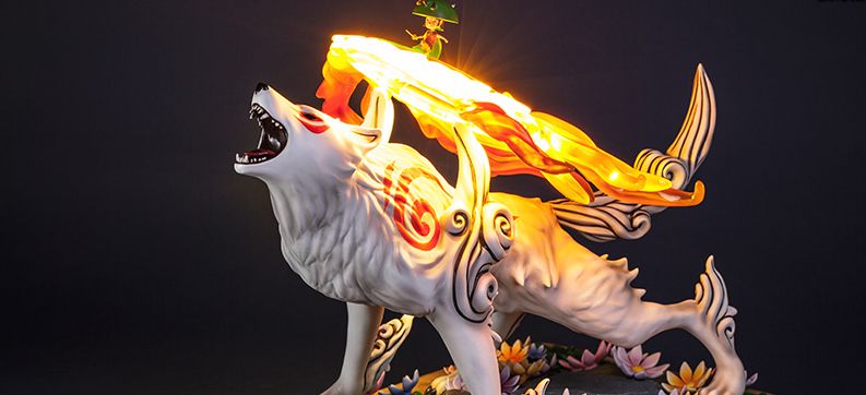Okami Figurine Announced By First 4 Figures