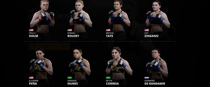 EA Sports UFC 2 Roster Revealed