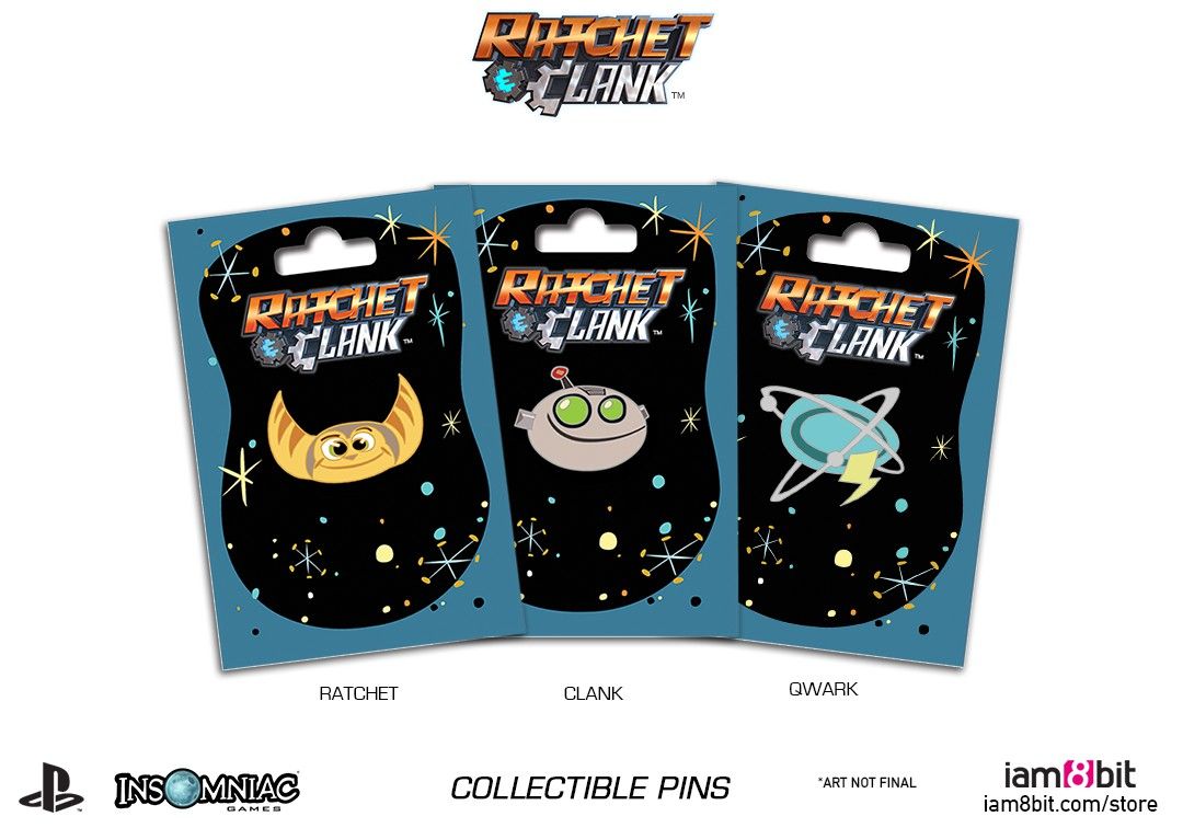 Ratchet & Clank Collection Includes Vinyl, Pins, Art, More