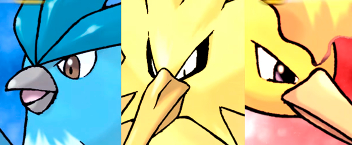 Receive the Legendary Bird Trio for Your Pokémon Game