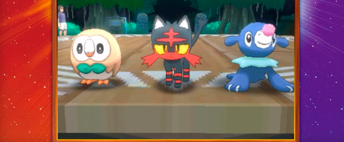 Pokémon Sun and Moon Starters Revealed