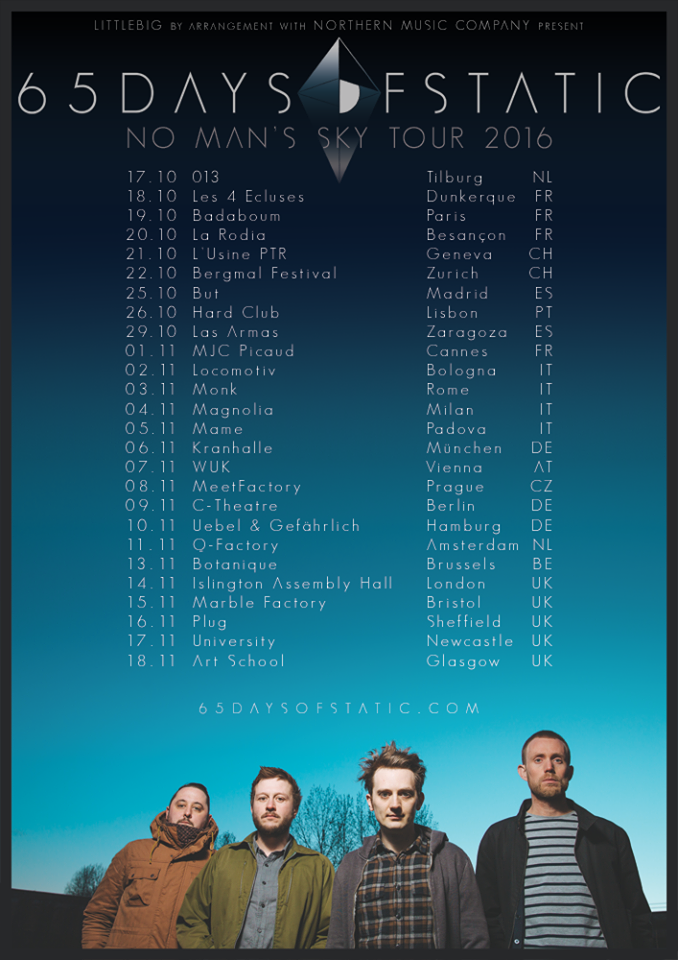 65daysofstatic Announce No Man’s Sky: Music for an Infinite Universe ...