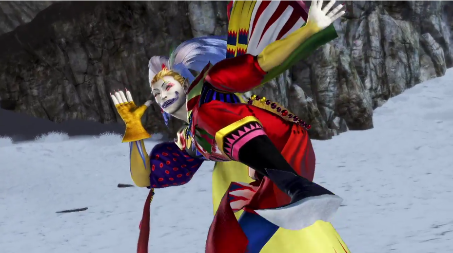 Kefka Jumps into Dissidia Final Fantasy