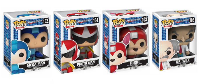 New Funko Pop! Mega Man Figures Now Available