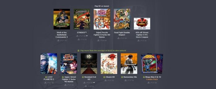 Humble Capcom PlayStation Bundle Debuts