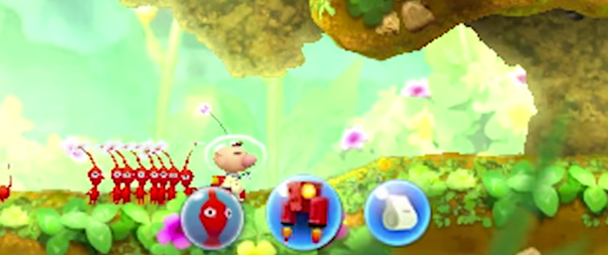 Side-Scrolling Pikmin Title Coming to 3DS
