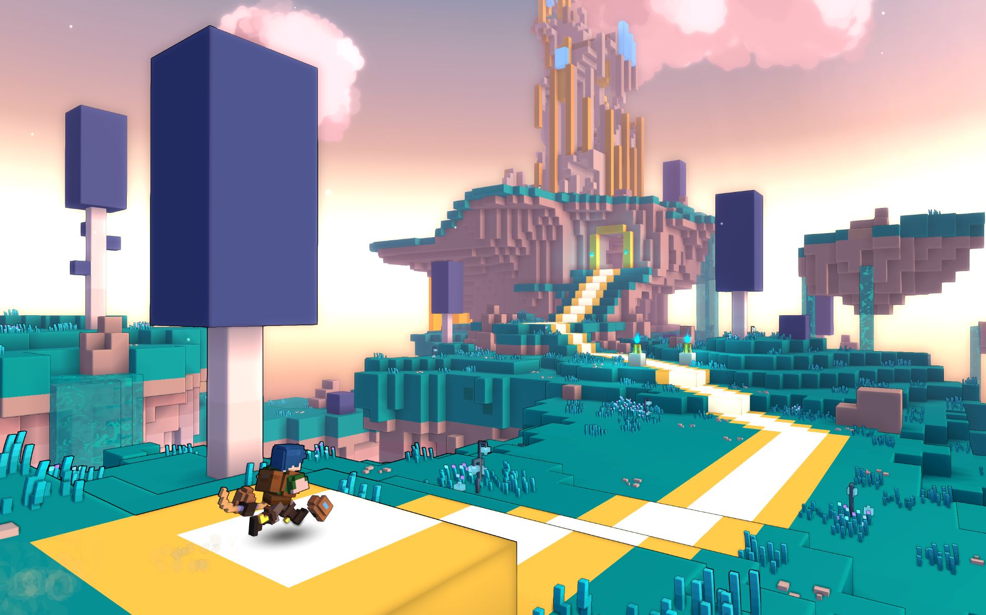 Open World Voxel Sandbox Game + MMORPG Adventure = Trove