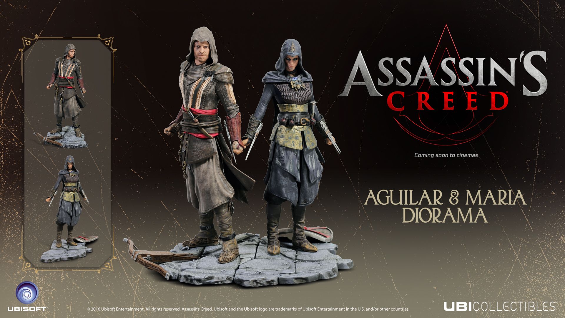 Ubisoft Presents Assassin's Creed Movie Figurines