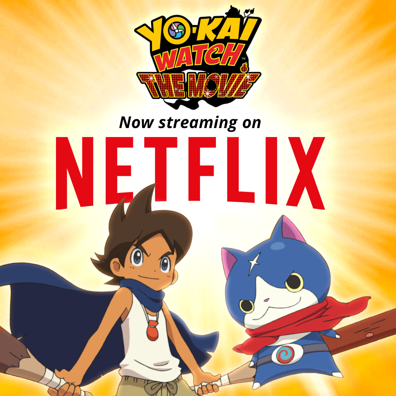 Yo-Kai Watch: The Movie Now Streaming on Netflix