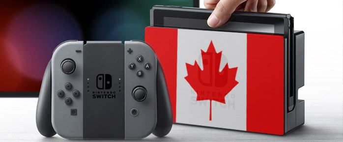 Nintendo Switch Priced in Canada