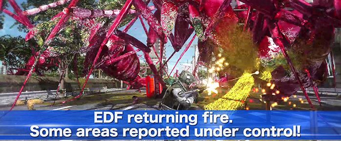 The Bugs Are Back With Giant Frogs in Earth Defense Force 5