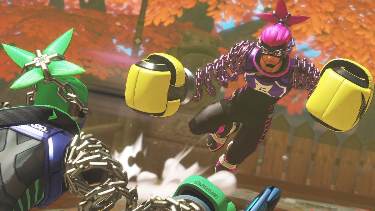 ARMS Screenshots Reveals Alternate Character Skins and New Level