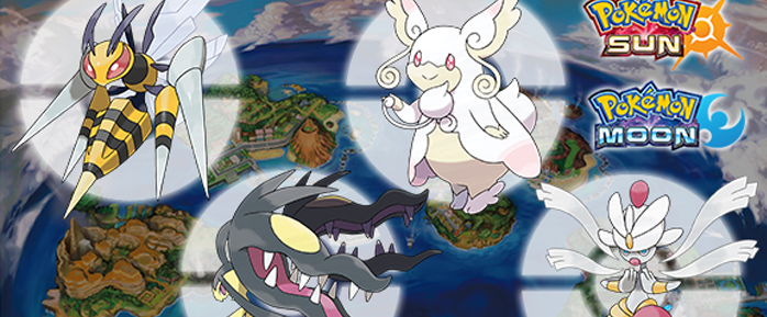 Four New Mega Stones Available in Pokémon Sun and Moon
