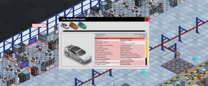 Car Factory Management Simulator 'Production Line' Coming Soon to Steam