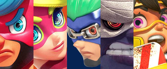 ARMS Character Guide