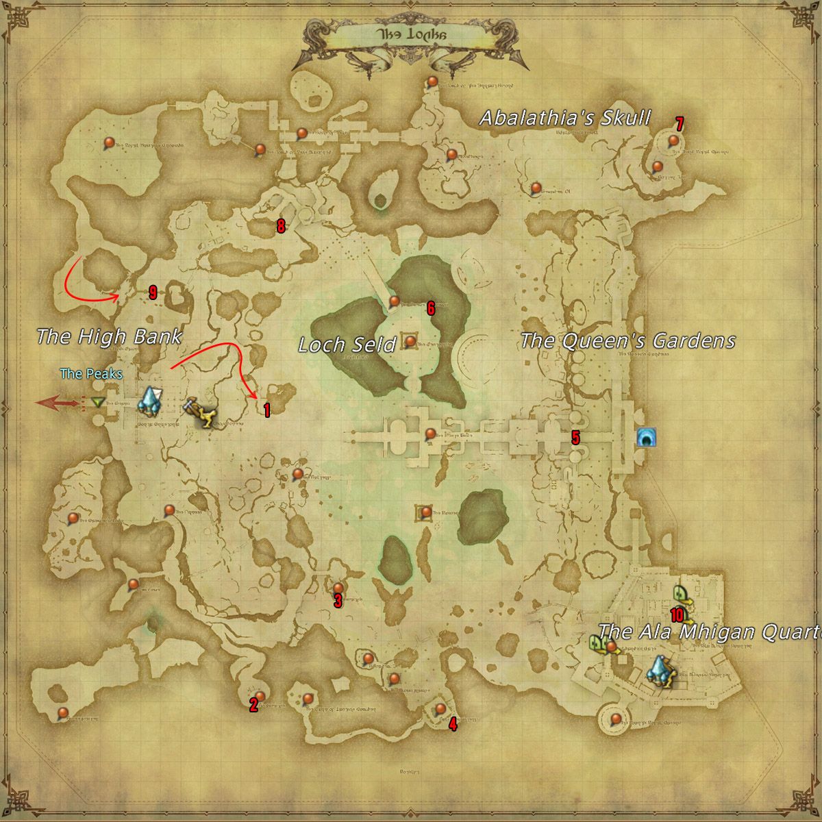 Final Fantasy XIV: Stormblood Guide: Aether Currents (The Lochs)