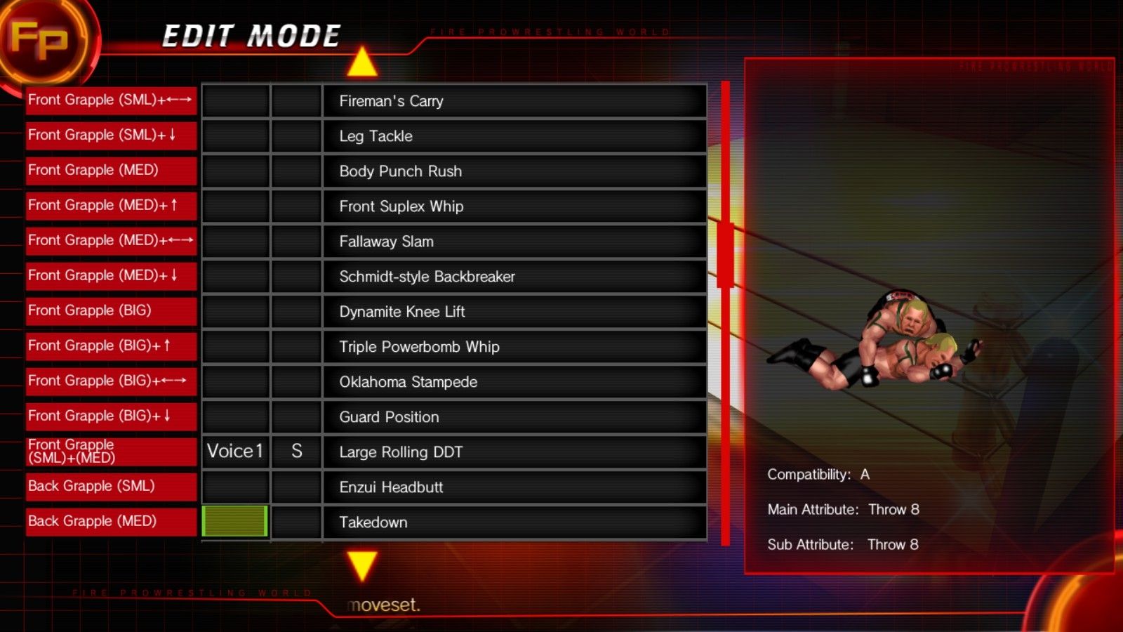 Fire Pro Wrestling World Character Creation Guide: Brock Lesnar