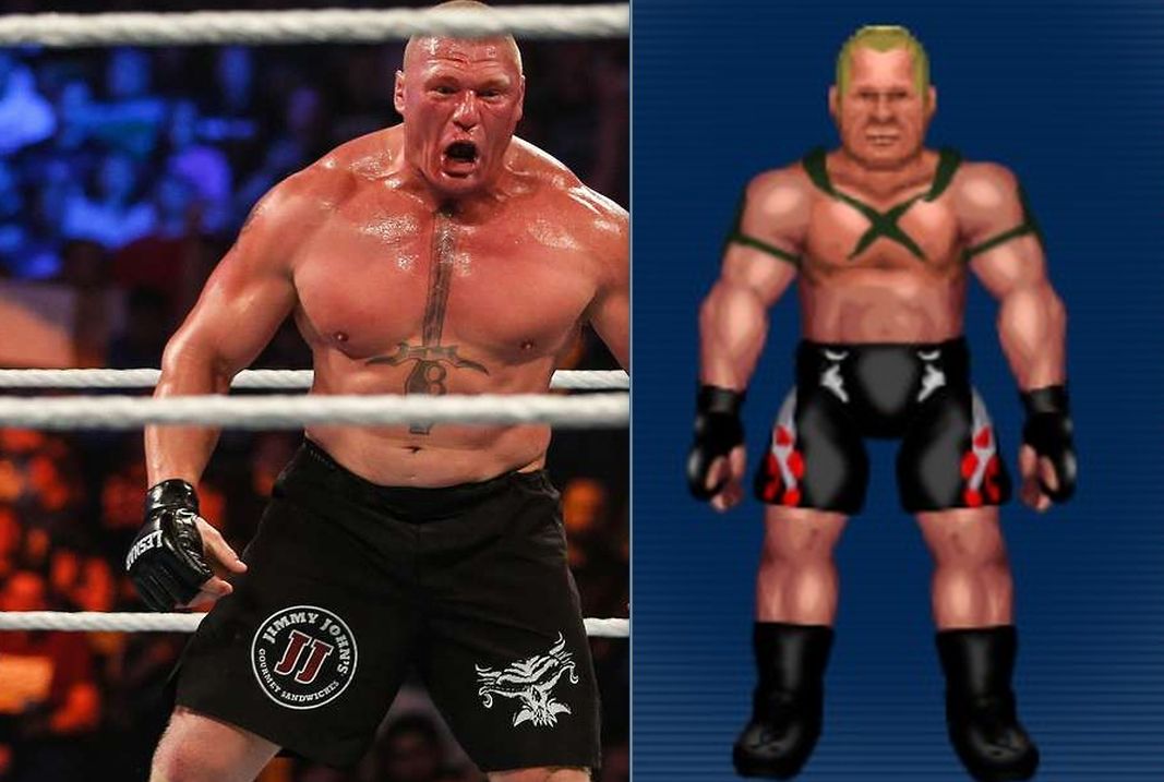 Fire Pro Wrestling World Character Creation Guide: Brock Lesnar