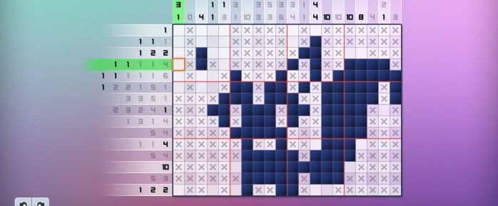 Solve Cute Nonograms in Pepper's Puzzles